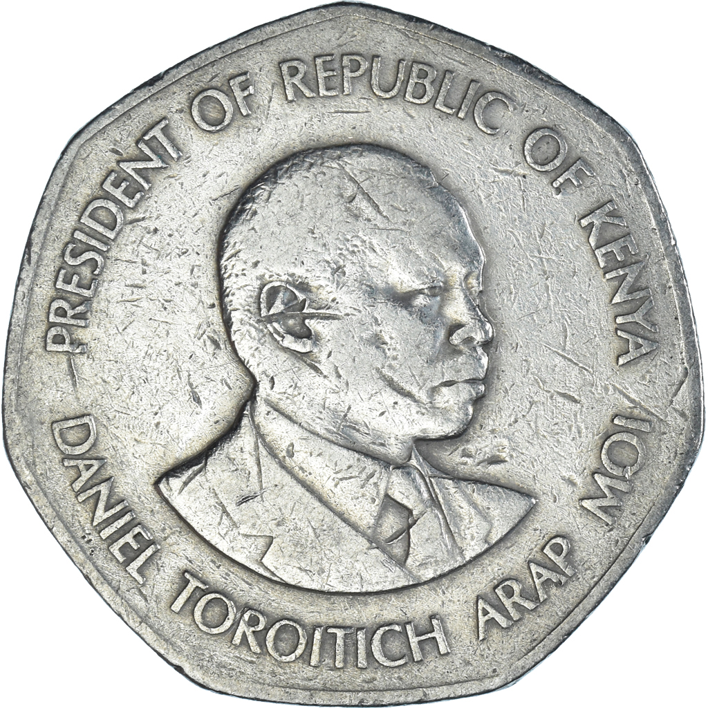 Coin, Kenya, 5 Shillings, 1985 | African Coins