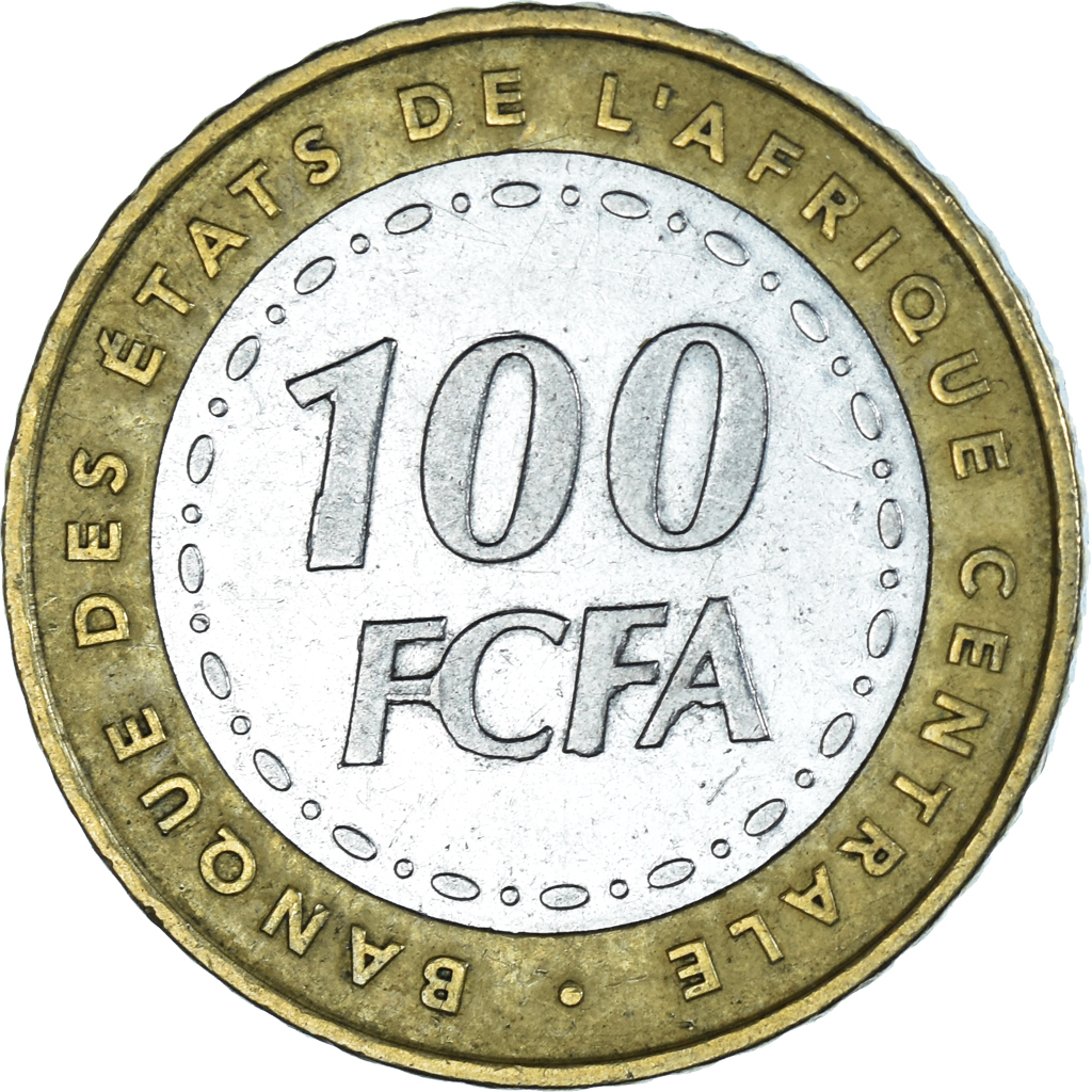 Coin, Central African States, 100 Francs, 2006 | African Coins