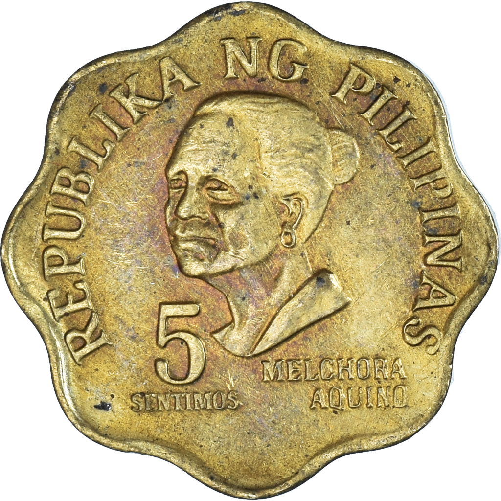 Coin, Philippines, 5 Sentimos, 1978 | Asian and Middle Eastern Coins