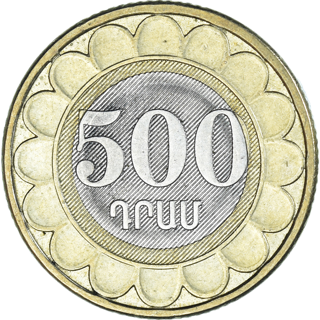 Coin, Armenia, 500 Dram, 2003 | European Coins