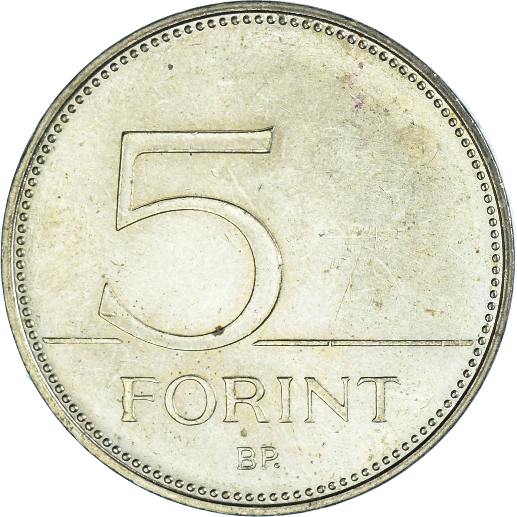Coin, Hungary, 5 Forint, 2006 | European Coins