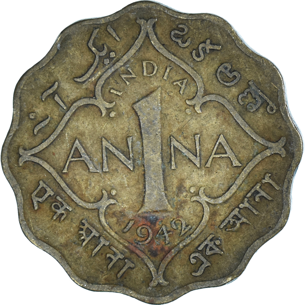 [#1136788] moneda, india, anna, 1942 - Comprar Monedas de Asia Antiguas ...