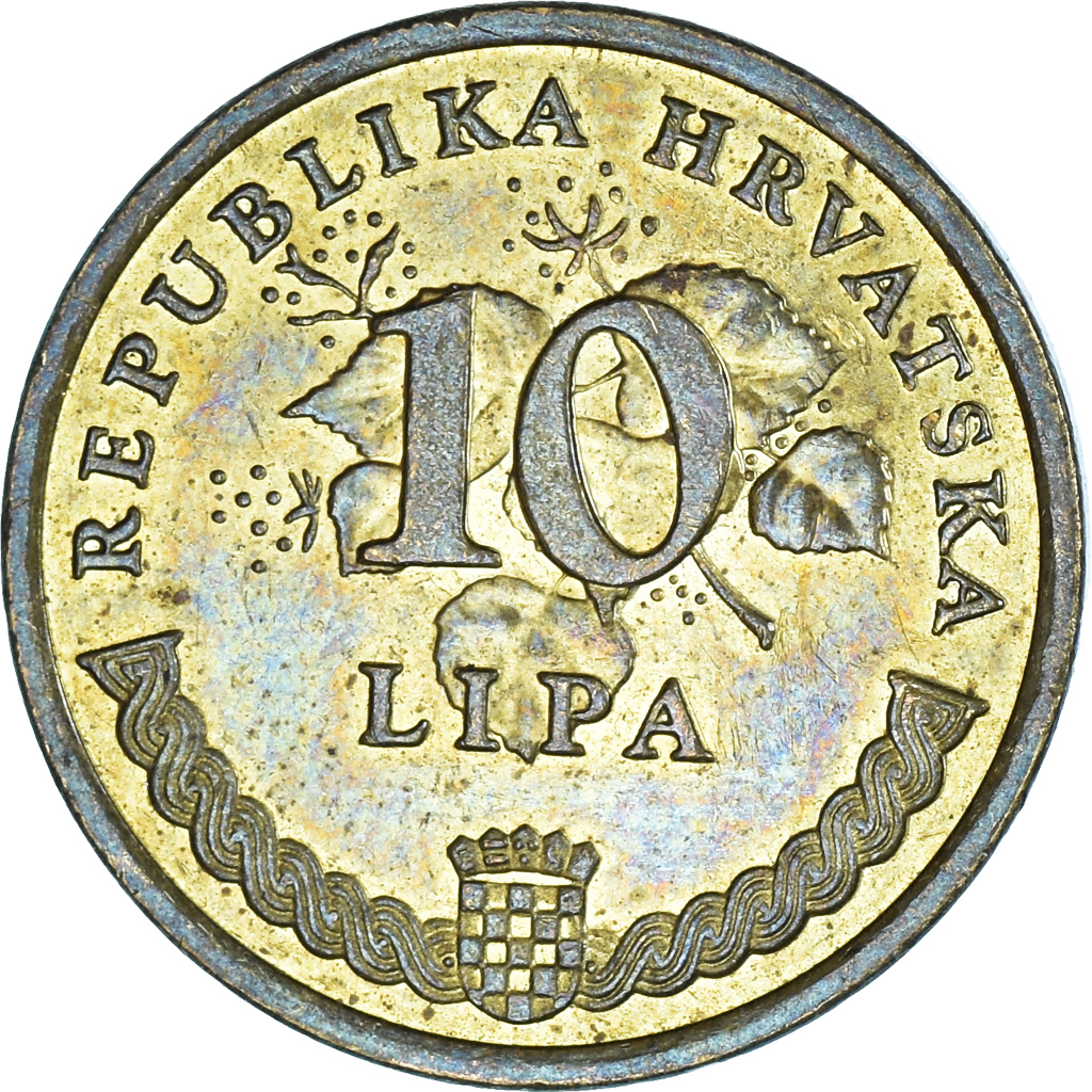 Coin, Croatia, 10 Lipa, 2002 | European Coins