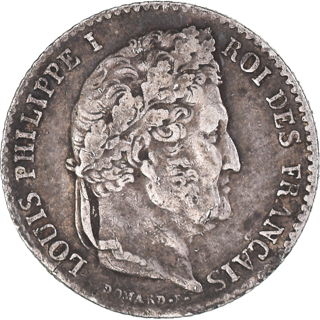 Coin, France, Louis-Philippe, 1/4 Franc, 1831, La Rochelle, , Silver
