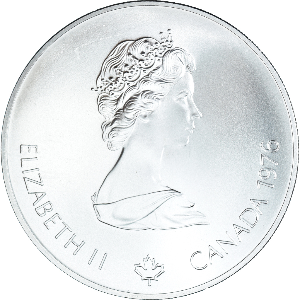 Coin, Canada, Elizabeth II, 1976 Olympics - Boxing, 5 Dollars, 1976, Royal