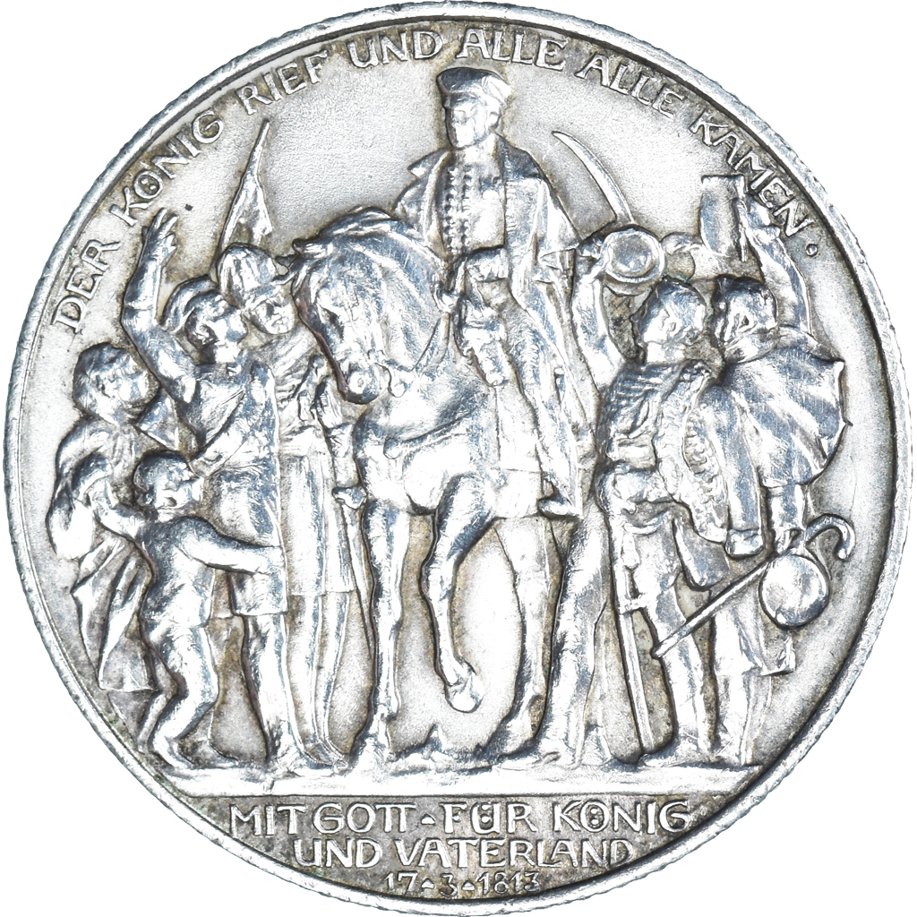 Coin, Prussia, 2 Mark, 1913, Berlin, PRUSSE (ROYAUME DE), GUILLAUME II ...