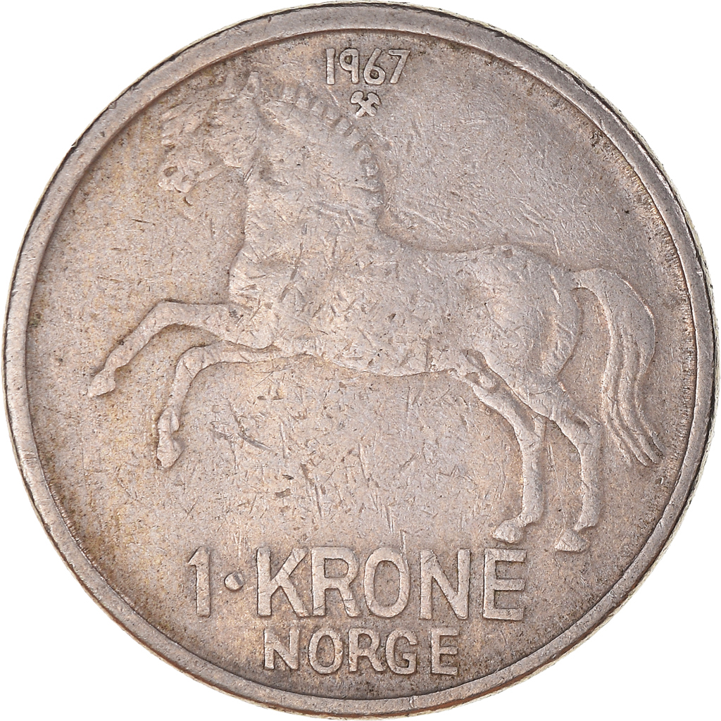 [#1142758] moneda, noruega, olav v, krone, 1967 - Compra venta en ...