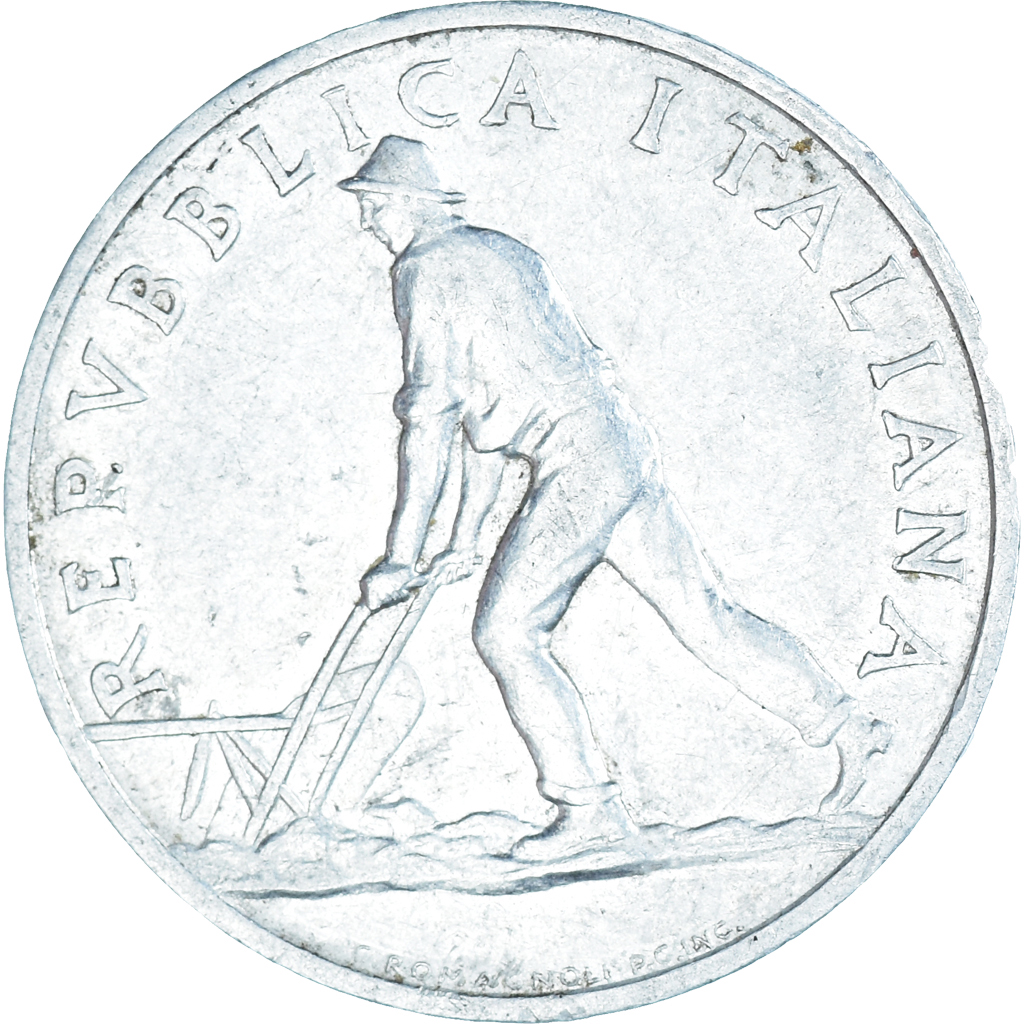 Coin, Italy, 2 Lire, 1948, Rome, , Aluminum, KM:88 | European Coins