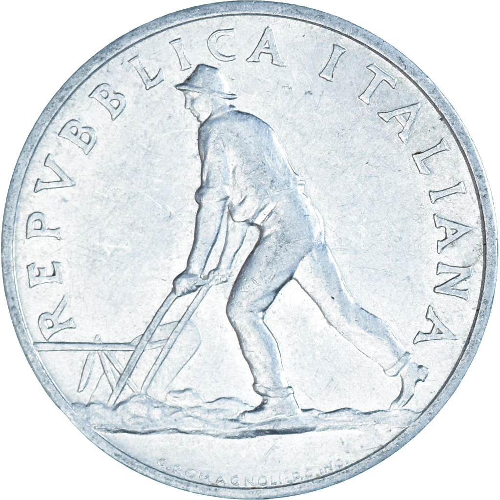 Coin, Italy, 2 Lire, 1948, Rome, , Aluminum, KM:88 | European Coins