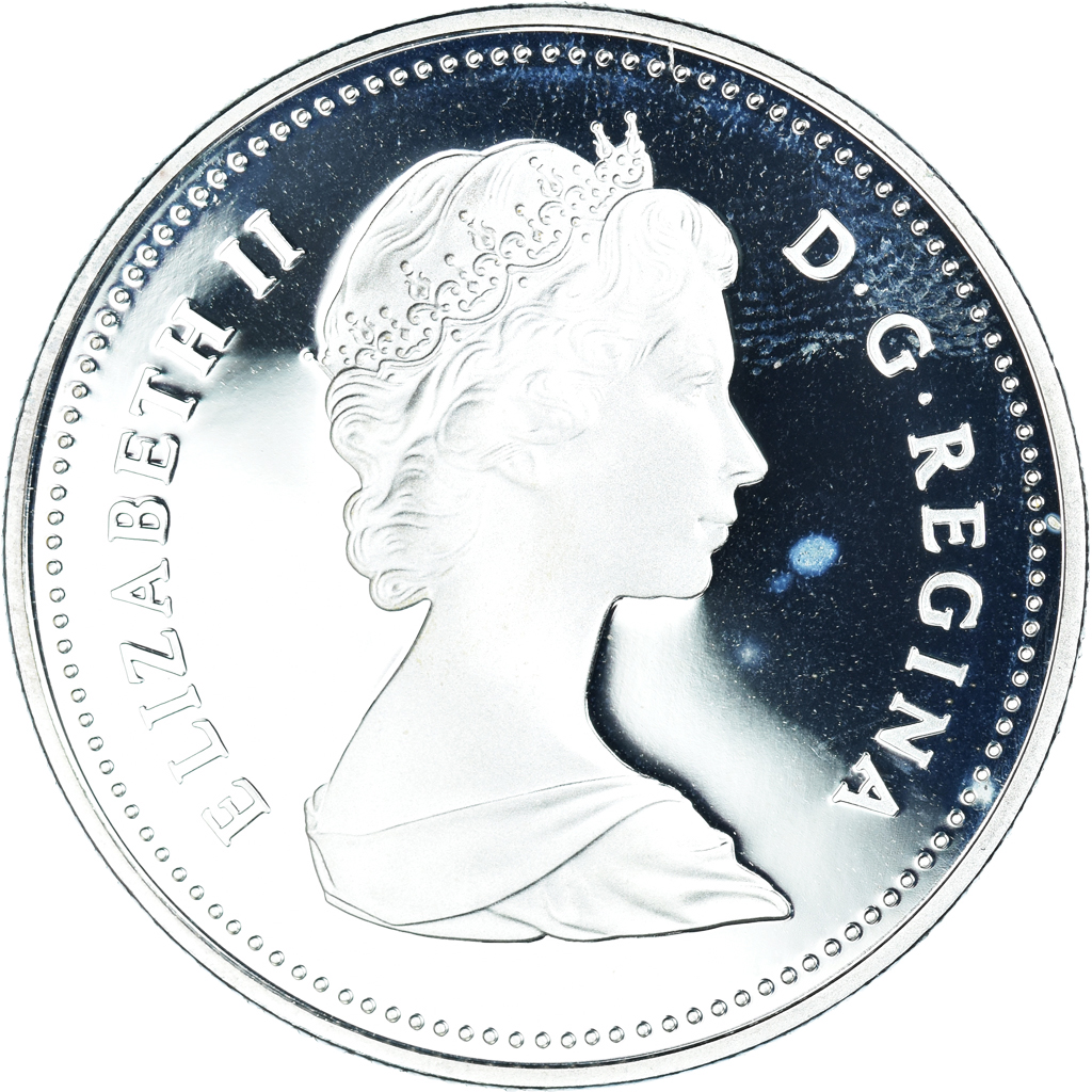 Coin, Canada, Elizabeth II, Dollar, 1982, Royal Canadian Mint, Ottawa, BE