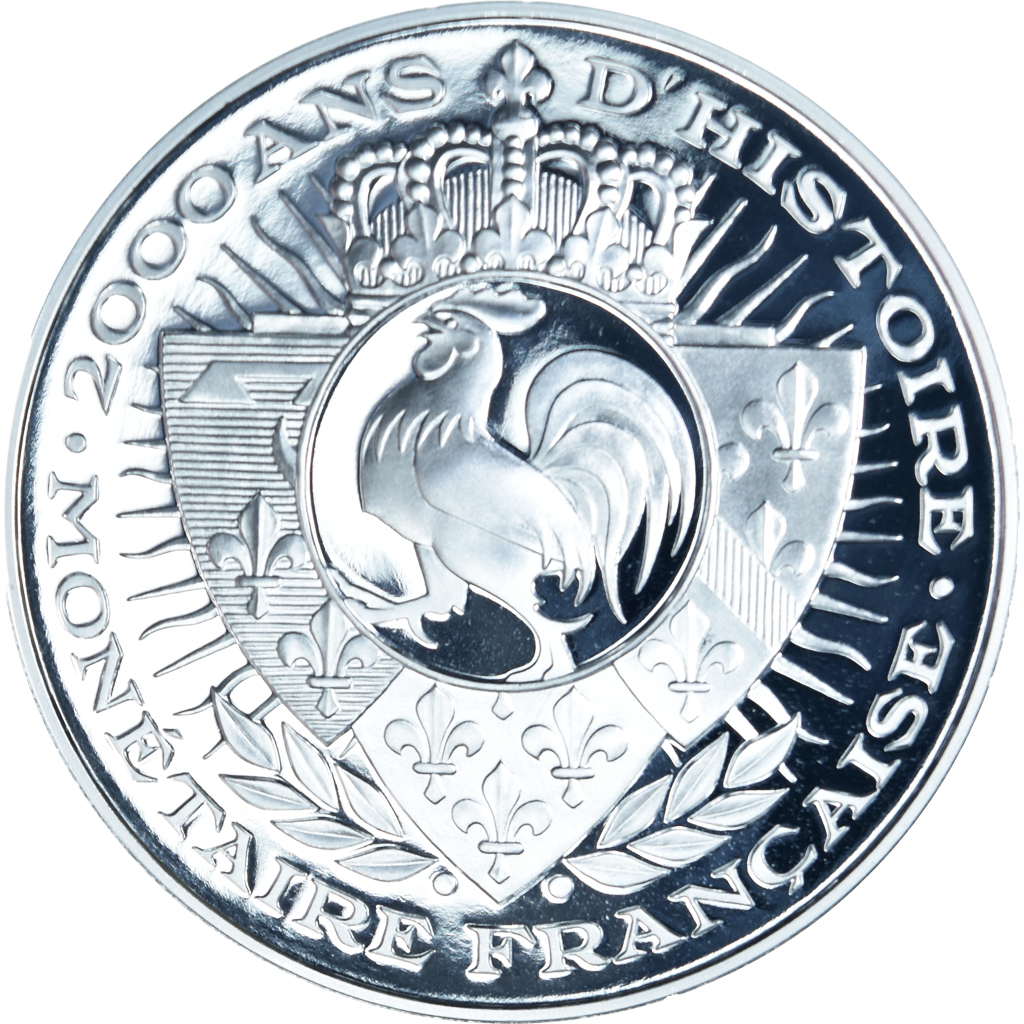 France, Medal, Histoire Monétaire, Franc à Cheval, BE, , Silver