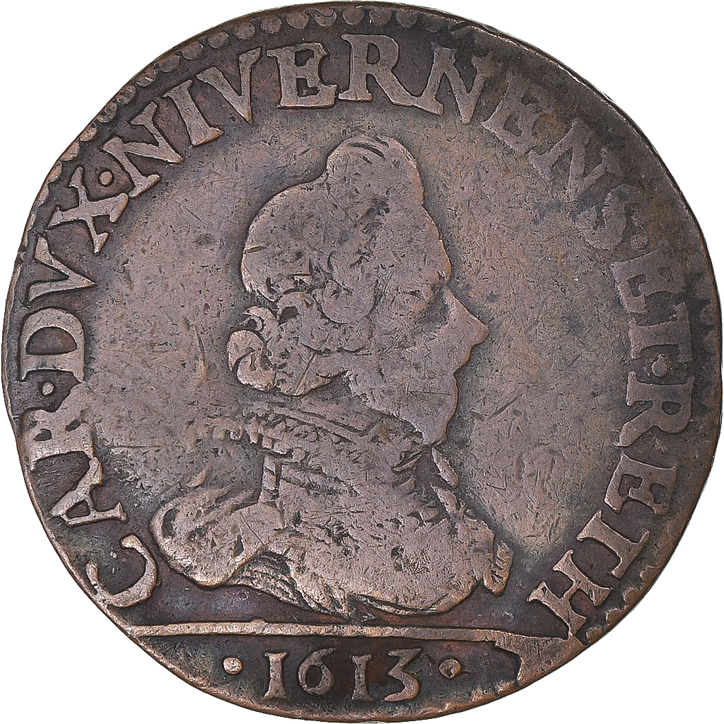 Coin, France, Principauté d'Arches-Charleville, Charles de Gonzague, Liard