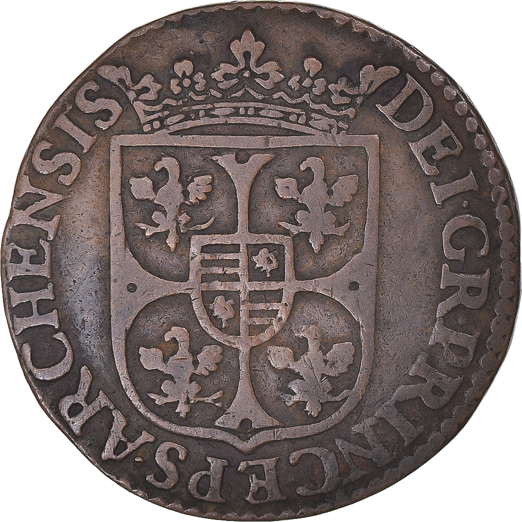 Coin, France, Principauté d'Arches-Charleville, Charles de Gonzague, Liard