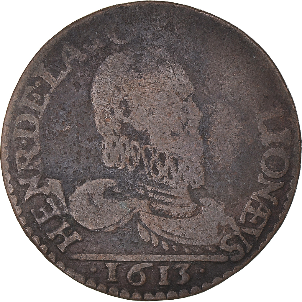 Coin, FRENCH STATES, BOUILLON & SEDAN, Henri de la Tour d'Auvergne ...