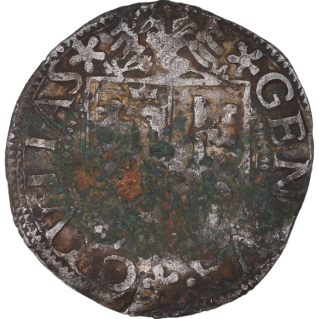 Coin, Switzerland, République de Genève, Sol, Genève, , Billon