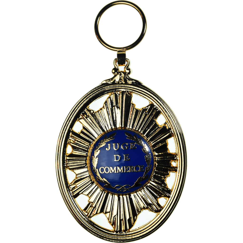 [#1152982] Francia, Insigne de Magistrat, Juge de Commerce, medaglia, Fuori circ