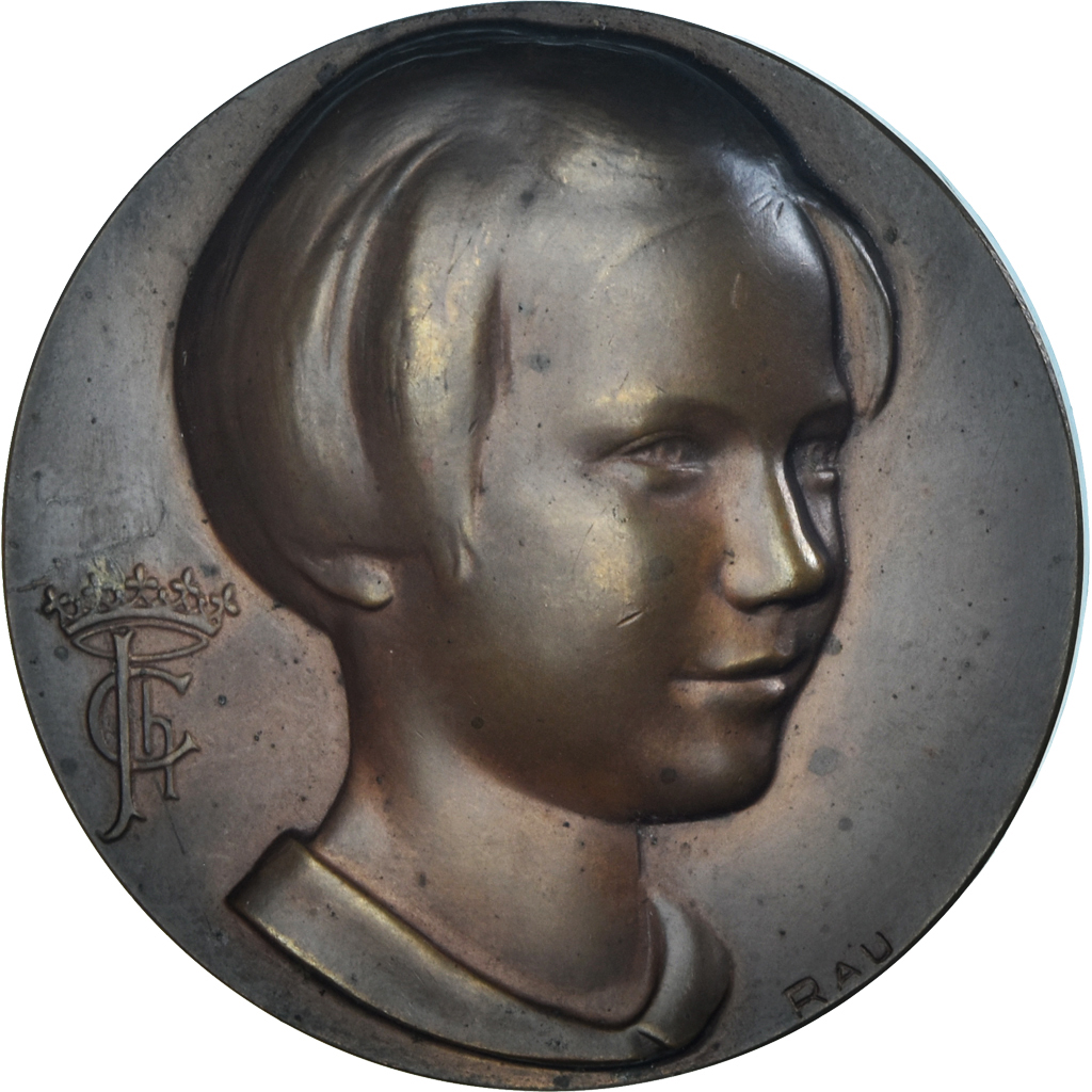 Belgium, Medal, Princesse Joséphine Charlotte, Rau, , Bronze | Tokens ...