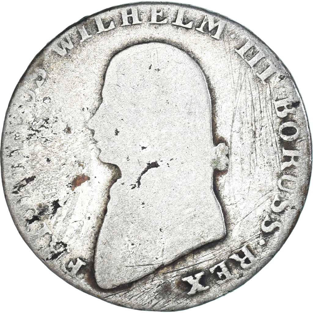 Coin, German States, PRUSSIA, Friedrich Wilhelm III, 4 Groschen, 1805,