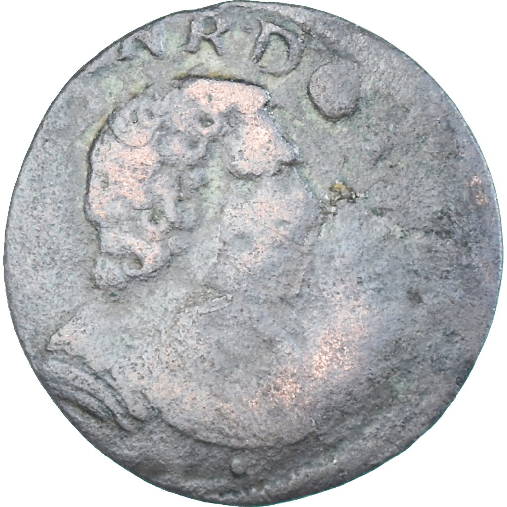 Coin, France, Frédéric-Henri de Nassau, Double Tournois, 1642,
