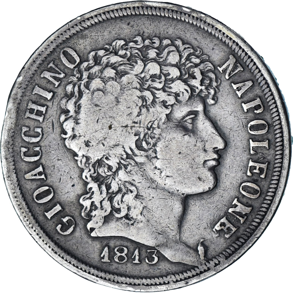 Coin, ITALIAN STATES, NAPLES, Joachim Murat, 2 Lire, 1813, Naples,