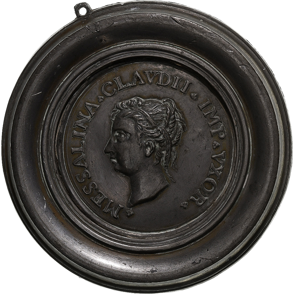 France, Medal, Valeria Messalina, , Tin-Zinc | Tokens & Medals