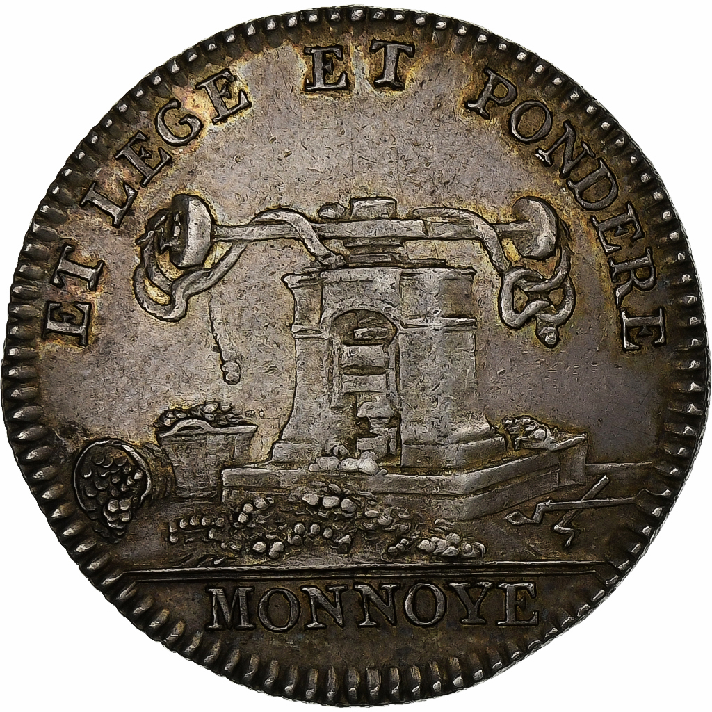 France, Token, Louis XVI, Cour des Monnaies de Paris, Silver,
