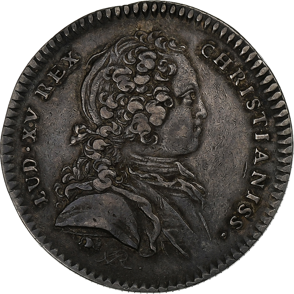 France, Token, Louis XV, Menus Plaisirs du Roi, 1716, Silver,