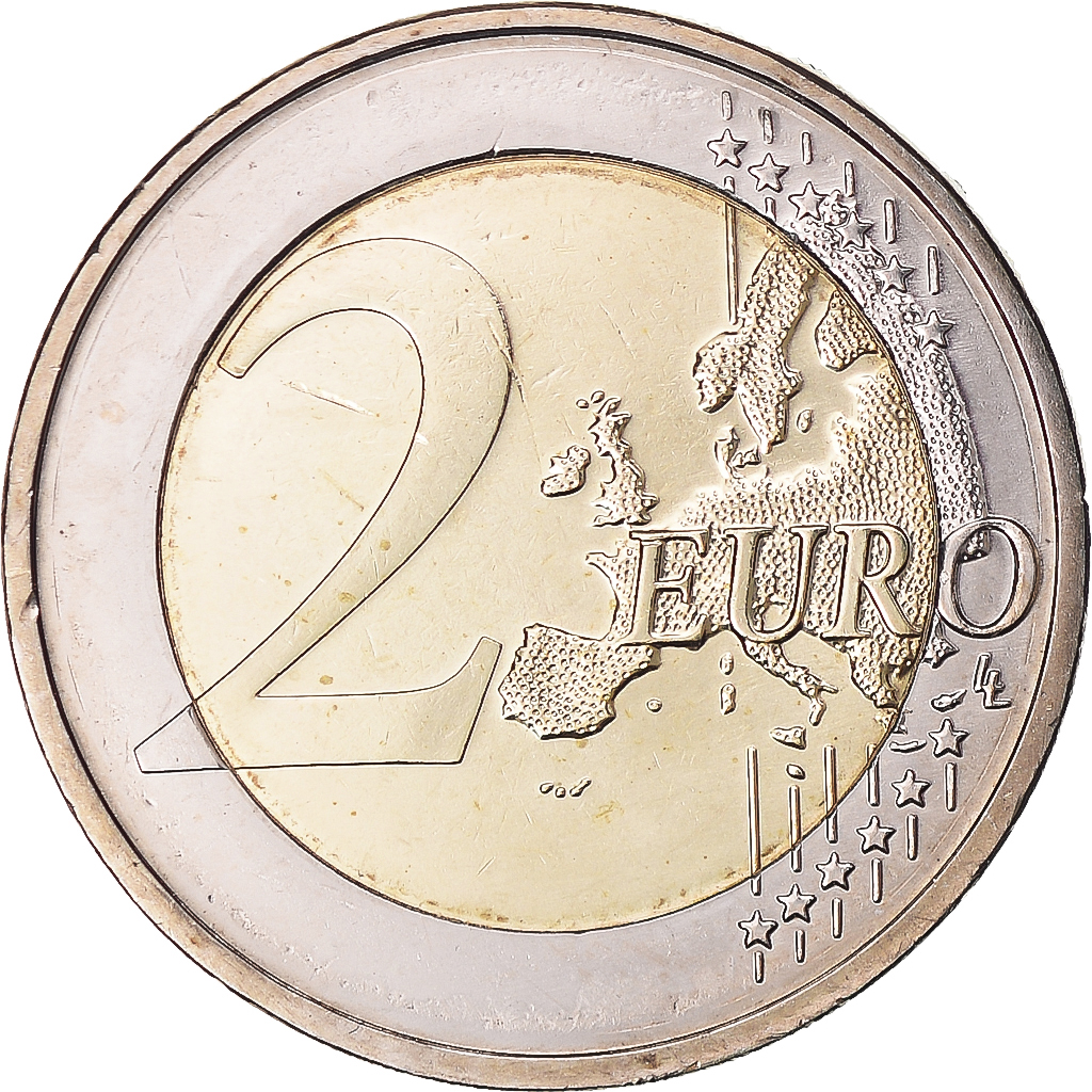 GERMANY - FEDERAL REPUBLIC, 2 Euro, 10 years euro, 2012, Munich,