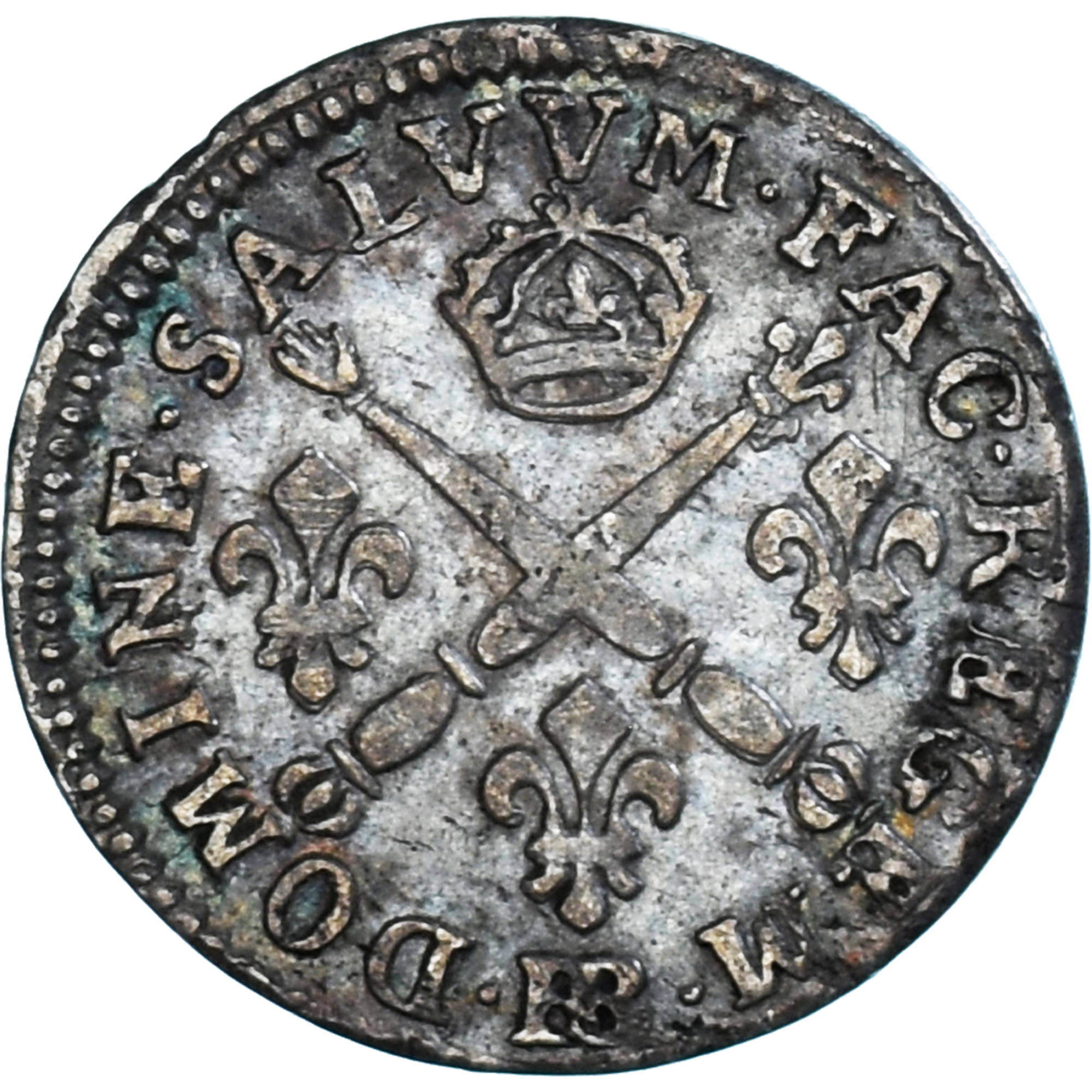 Coin, France, Louis XIV, 5 Sols aux insignes, 5 Sols, 1/16 ECU, 1704