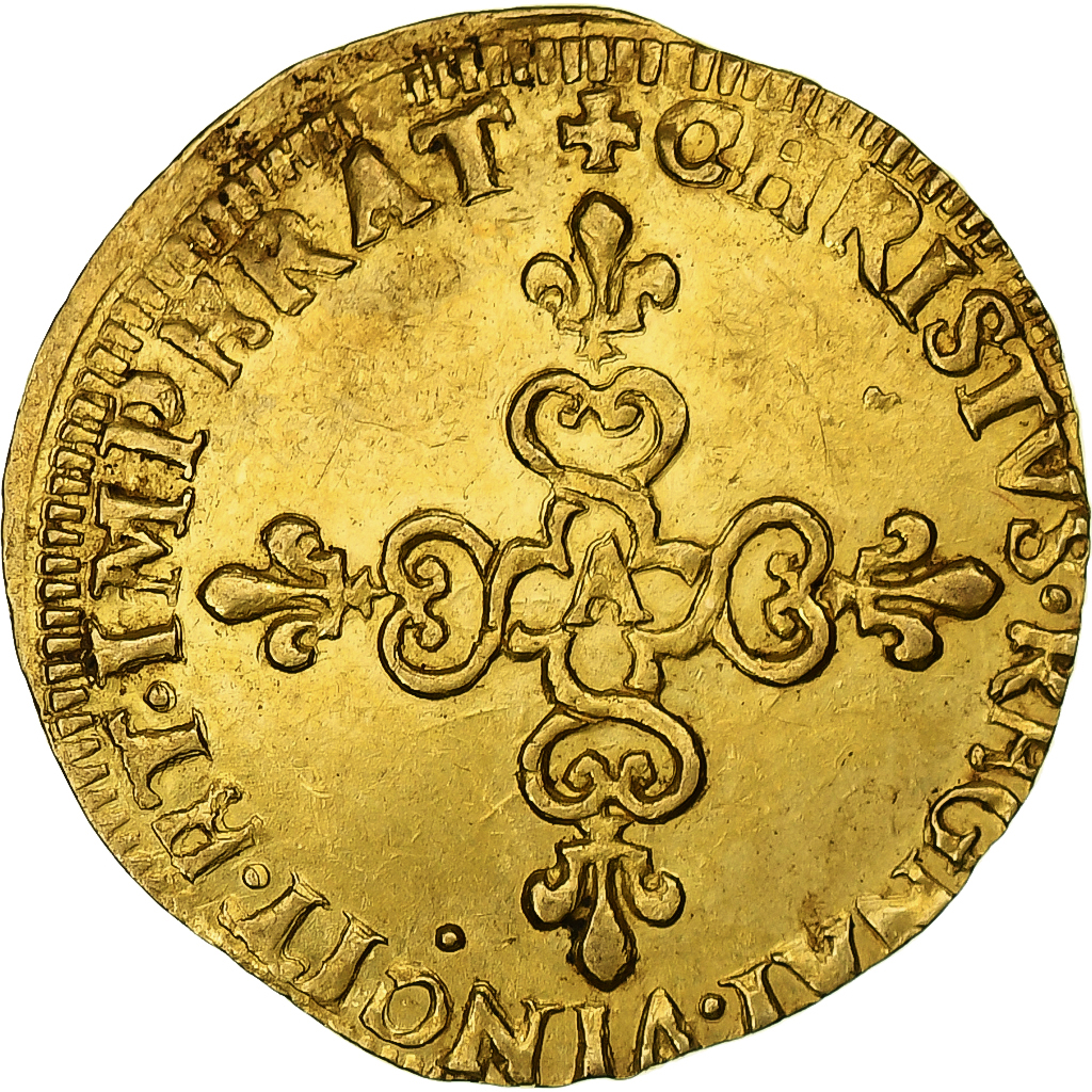 Coin, France, Louis XIII, Écu d'or, Ecu d'or, 1615, Paris, , Gold