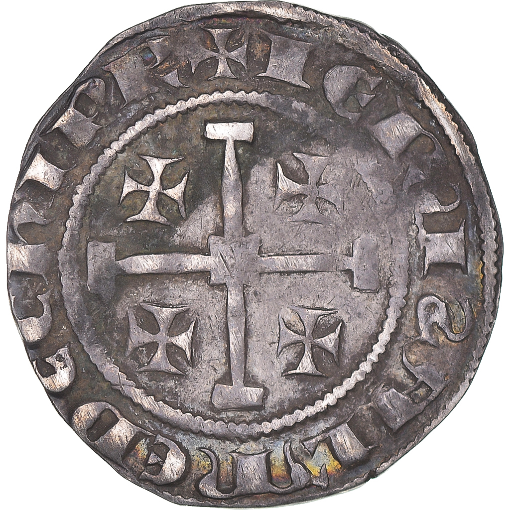 Coin, Cyprus, Henri II, Gros, 1310-1324, Nicosia, , Silver | European Coins