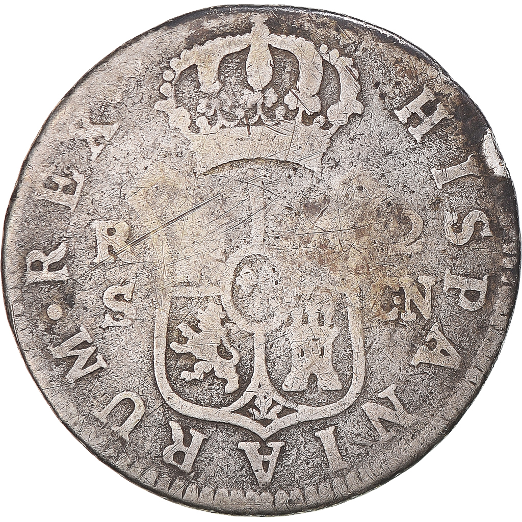 Coin, Spain, Charles IV, 2 Reales, 1801, Sevilla, , Silver | European Coins