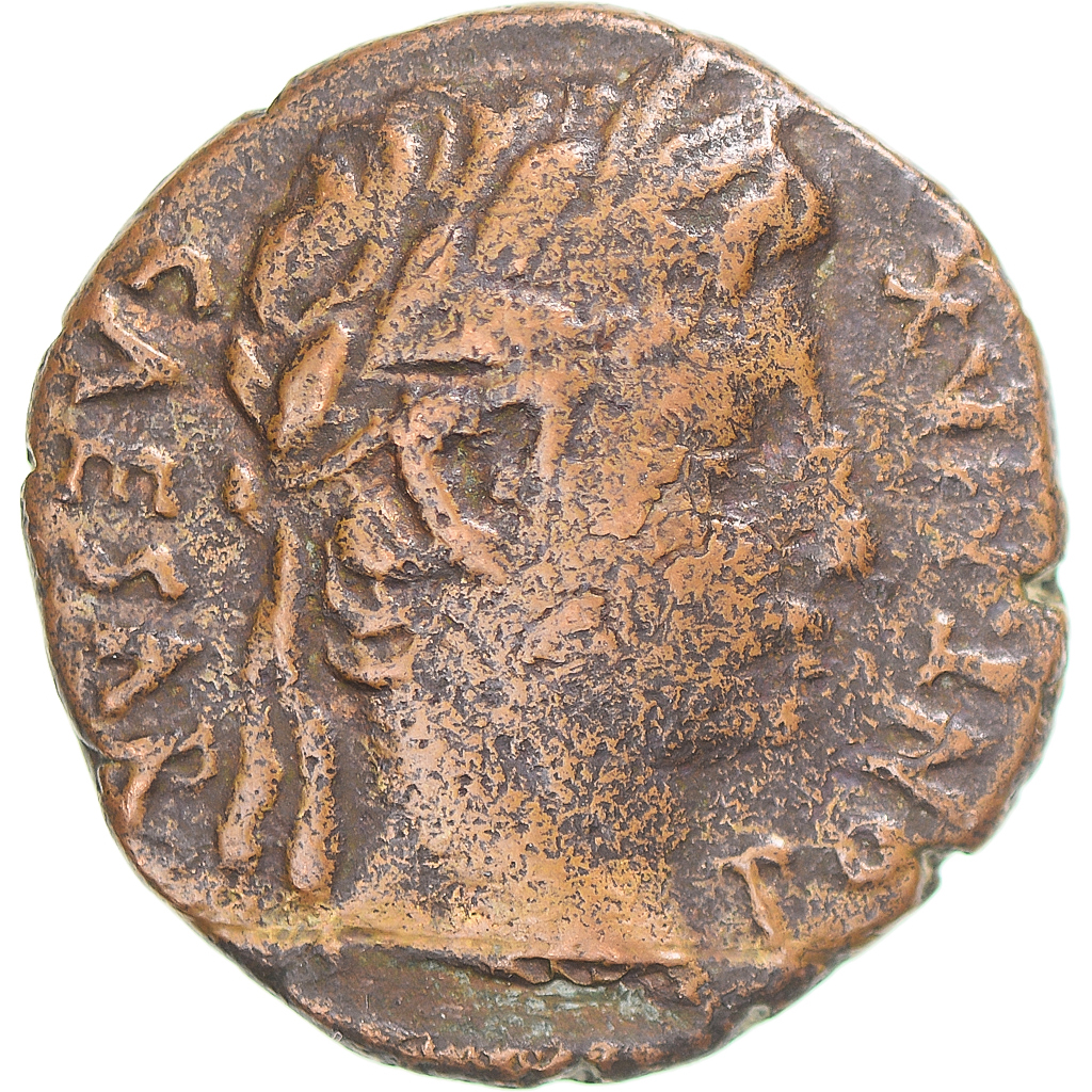 Coin, Augustus, As, 10-6 BC, Lugdunum, , Bronze, RIC:230 | Roman ...