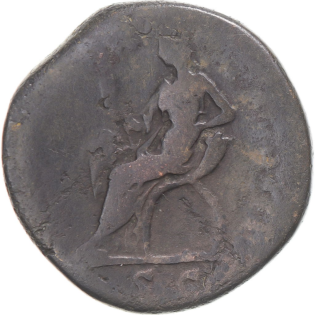 Coin, Antoninus Pius, Sestertius, 156-157, Rome, , Bronze, RIC:967