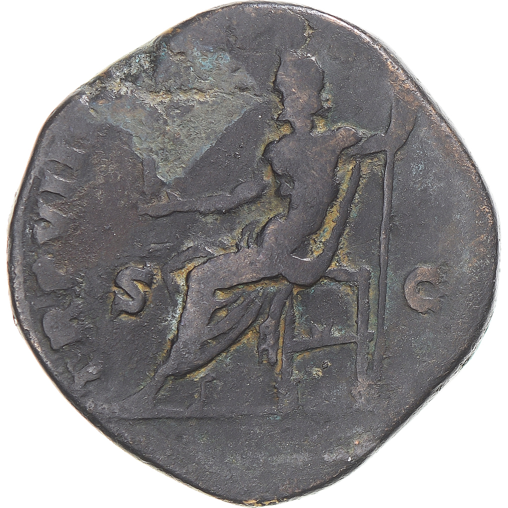 Coin, Commodus, Sestertius, 183, Rome, , Bronze, RIC:367 | Roman ...
