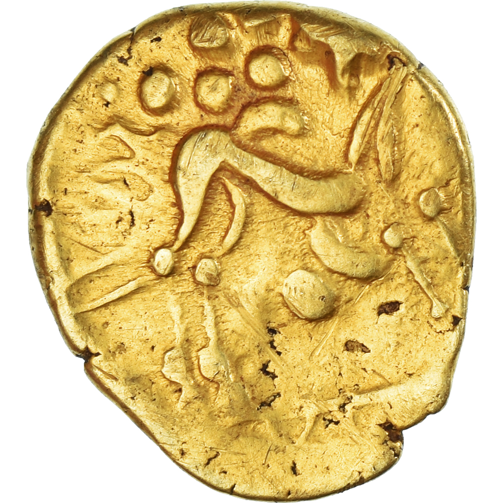 Coin, Ambiani, Stater, 80-50 BC, Rare, , Gold, Delestrée:159 | Celtic Coins