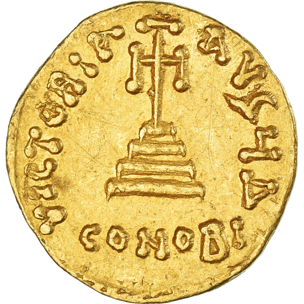 Coin, Constans II and Constantine IV, Solidus, 654-668, Constantinople