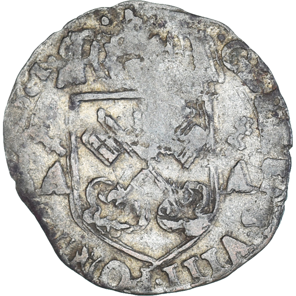 Coin, ITALIAN STATES, Clément VIII, Douzain, 1592-1605, Avignon,