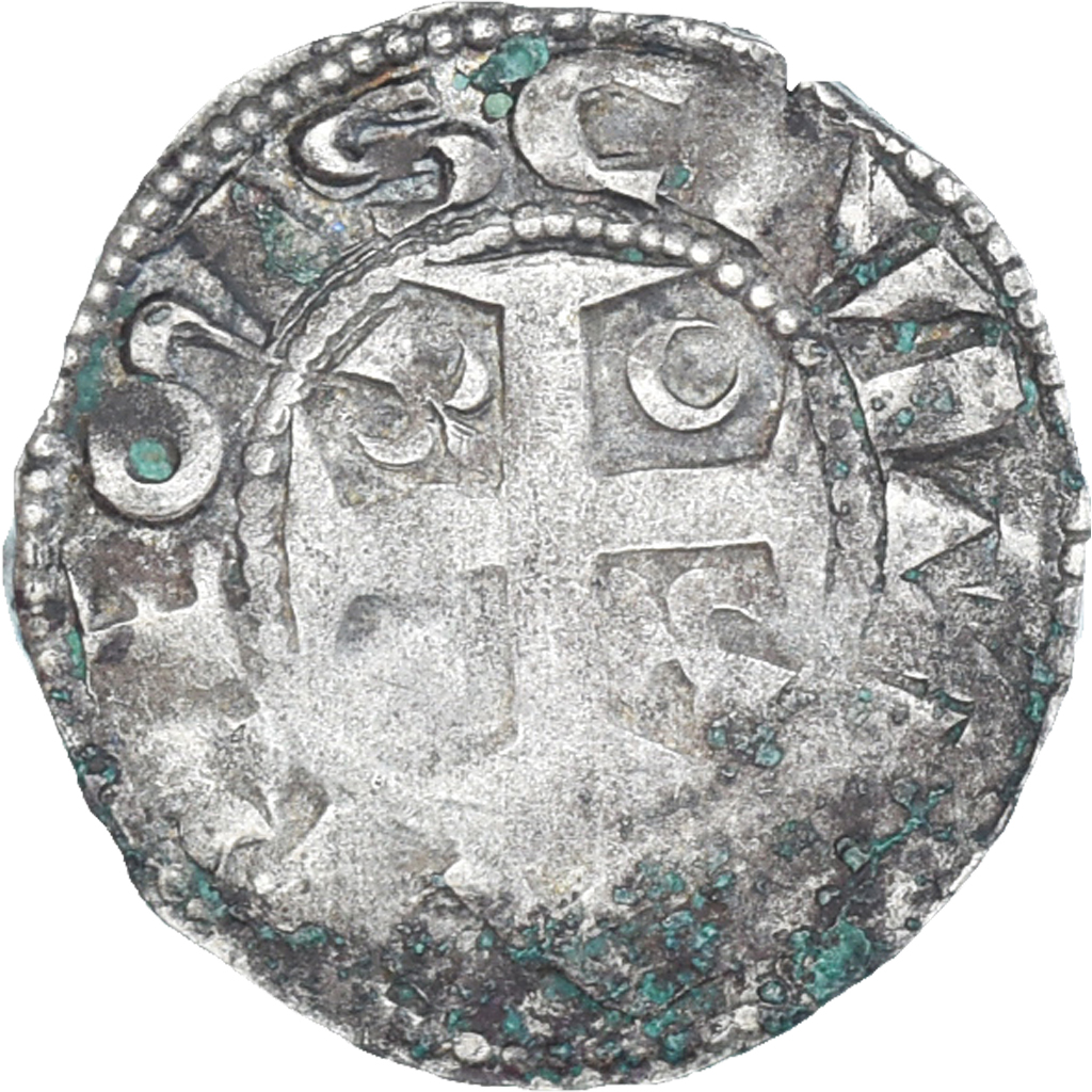 Coin, FRENCH STATES, Archevêché de Reims, Guillaume I, Denier, 1176-1202