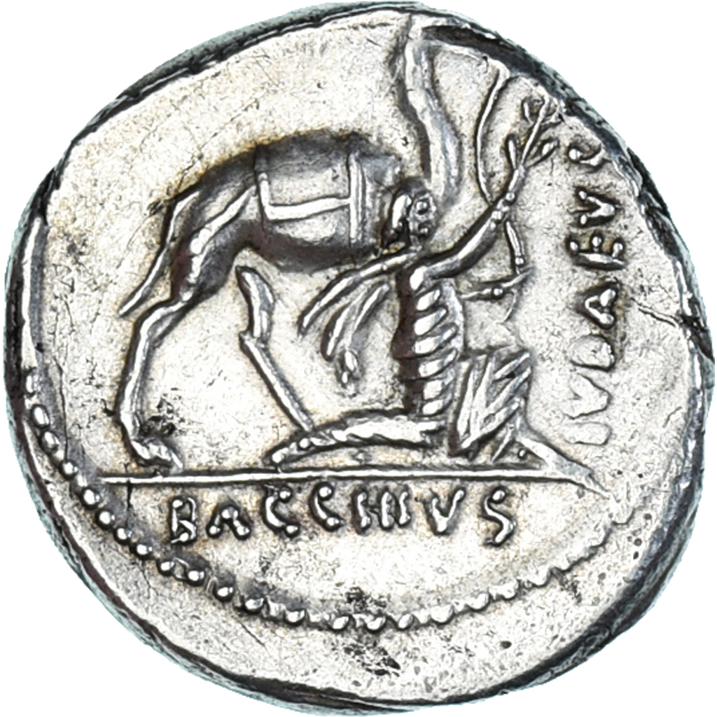 Plautia, Denarius, 55 BC, Rome, Silver, , Crawford:431/1 | Roman ...