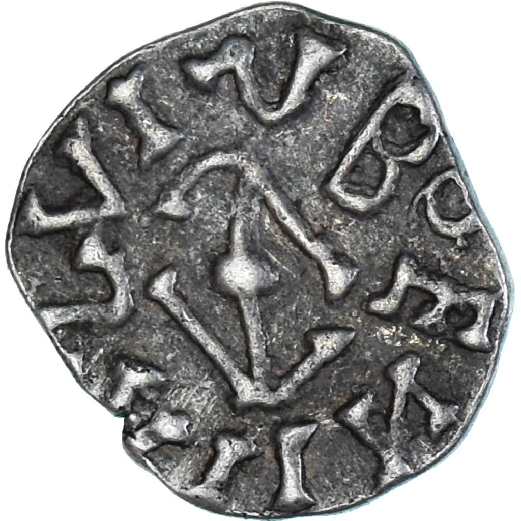 Coin, France, merovingian, Denier, Vth-VIIIth century, , Silver
