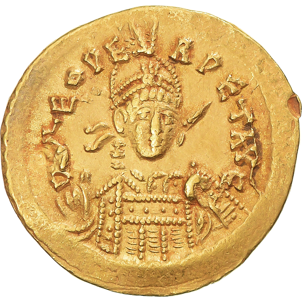 Coin, Leo I, Solidus, 462 or 466, Constantinople, , Gold, RIC:X-605