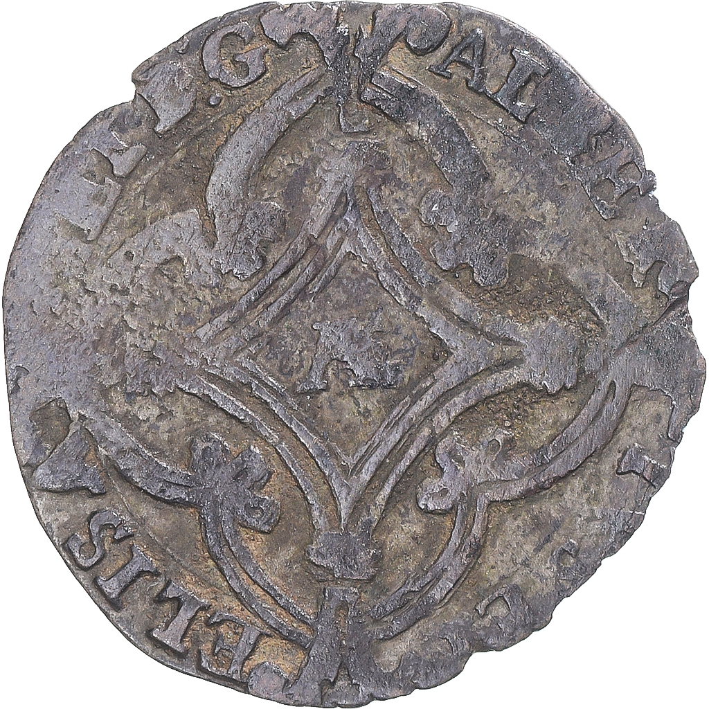 Coin, Spanish Netherlands, Albert & Isabella, Stuiver, 1616, Uncertain Mint
