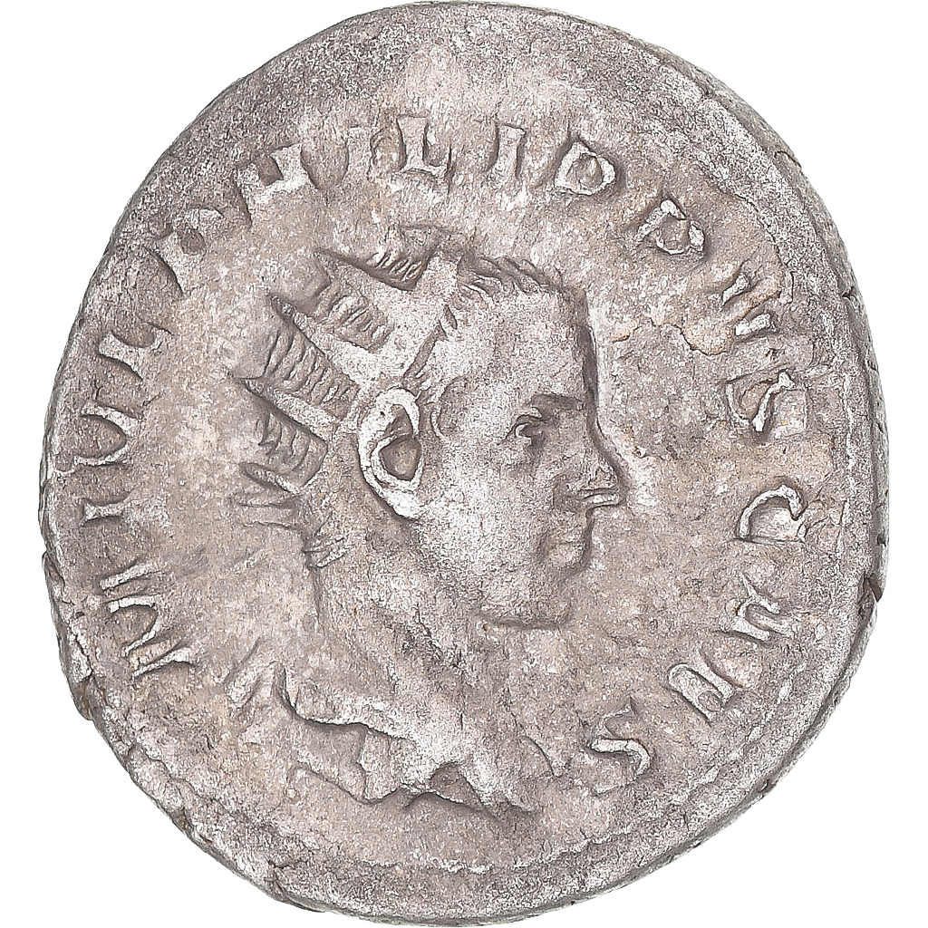 Coin, Philip II, Antoninianus, 244-246, Rome, , Billon, RIC:216