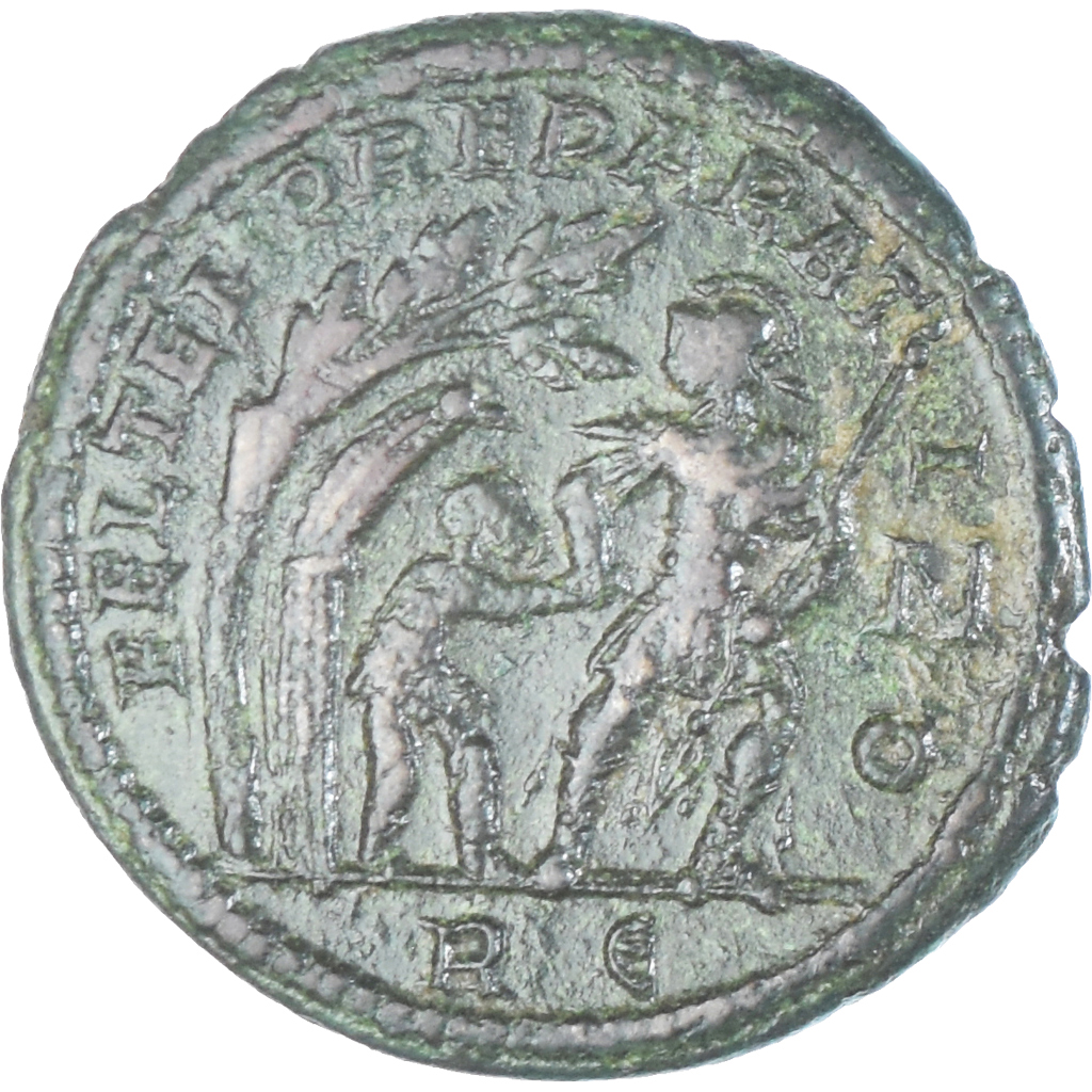 Coin, Constans, Follis, 348-350, Rome, Rare, , Bronze, RIC:159