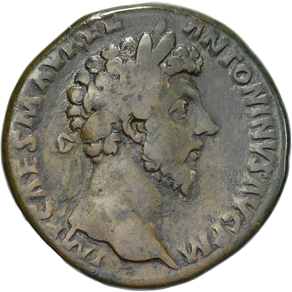 Coin, Marcus Aurelius, Sestertius, 161-162, Rome, , Bronze, RIC:826