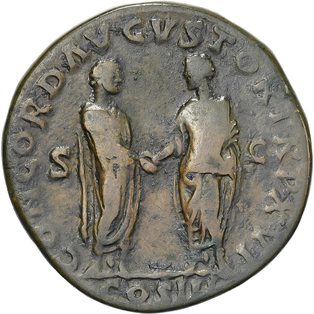 Coin, Marcus Aurelius, Sestertius, 161-162, Rome, , Bronze, RIC:826