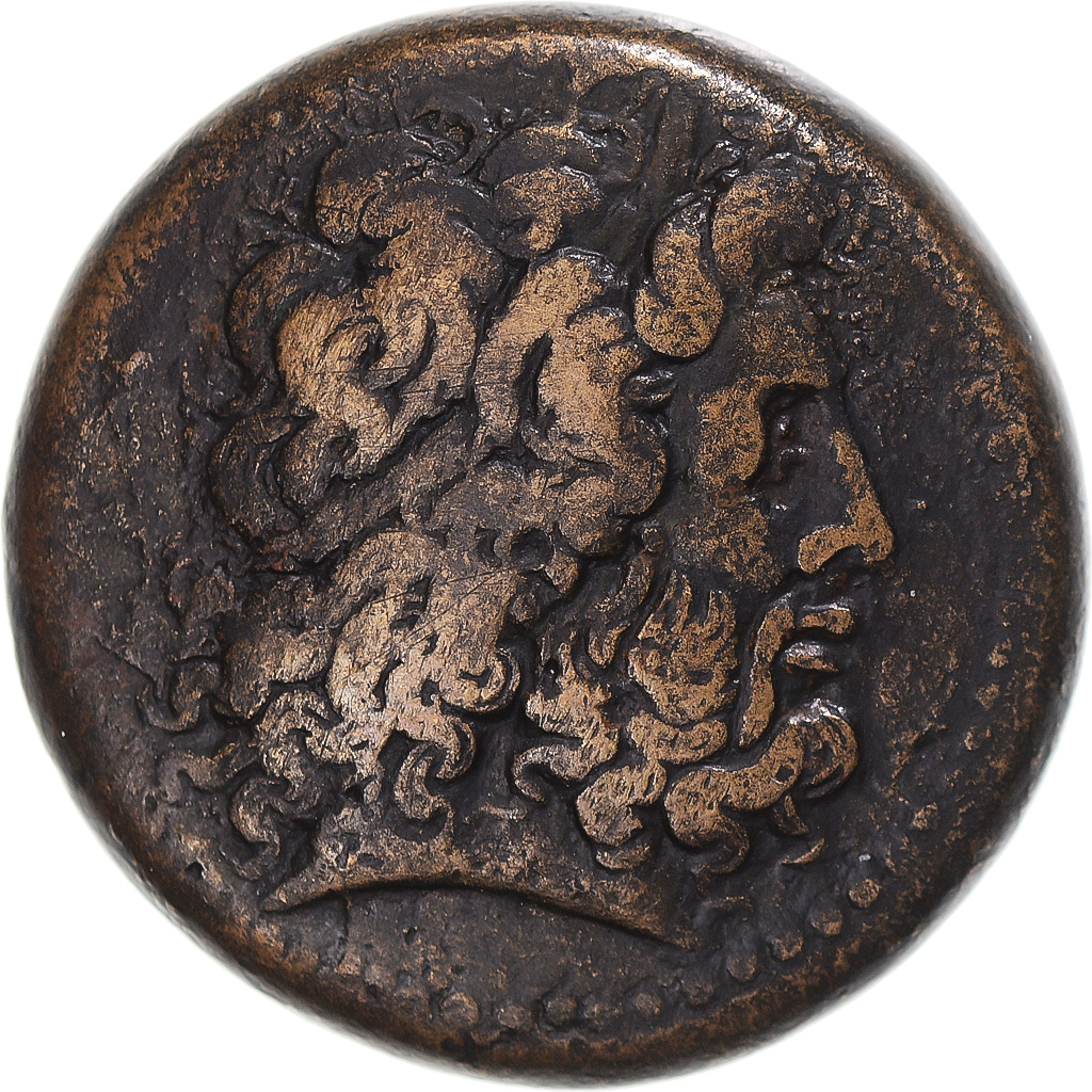 Coin, Egypt, Ptolemy III, Triobol, 246-222 BC, Alexandria, , Bronze