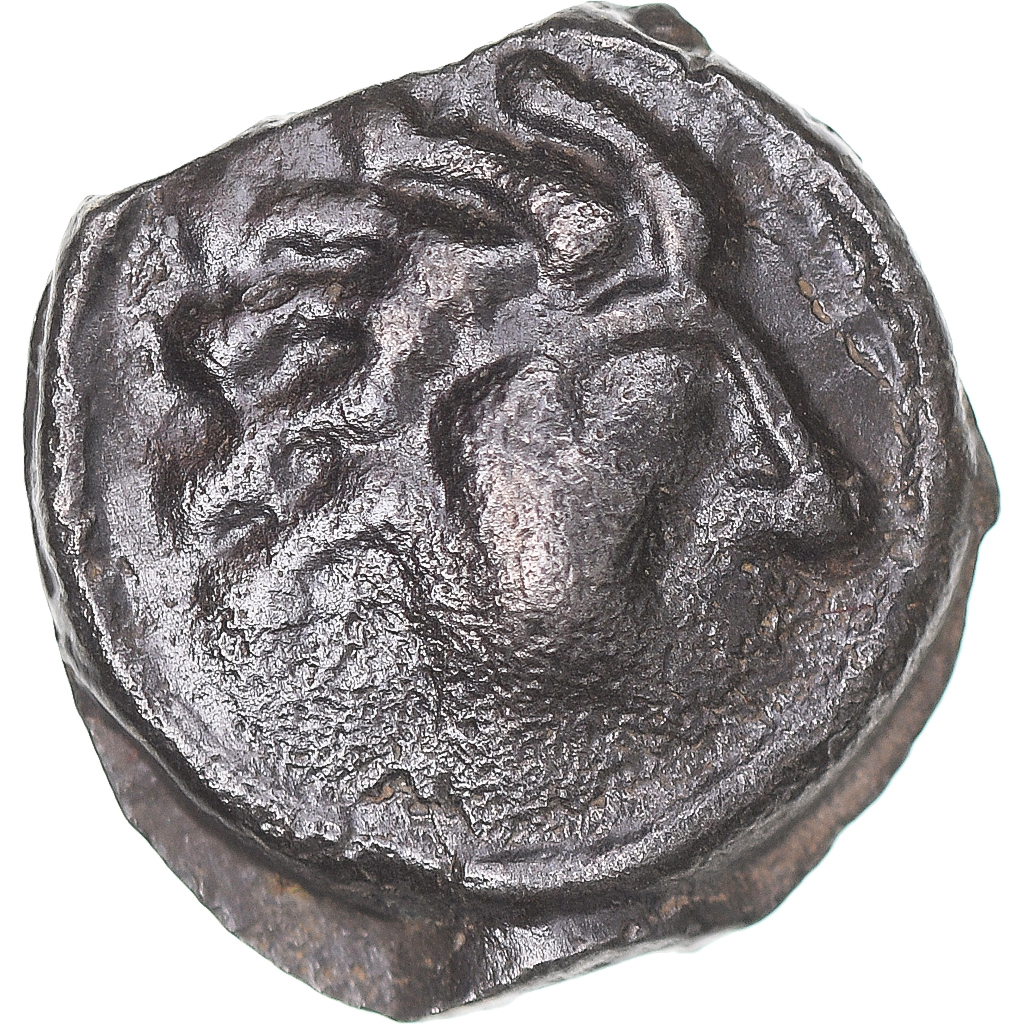 Coin, Senones, potin à la tête d’indien, 1st century BC, , Potin