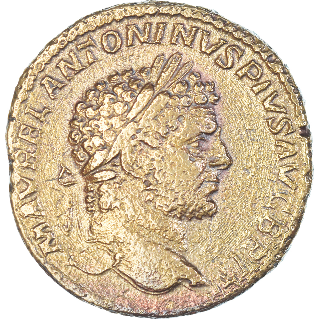 Coin, Caracalla, Sestertius, 213, Rome, Rare, , Bronze, RIC:499A